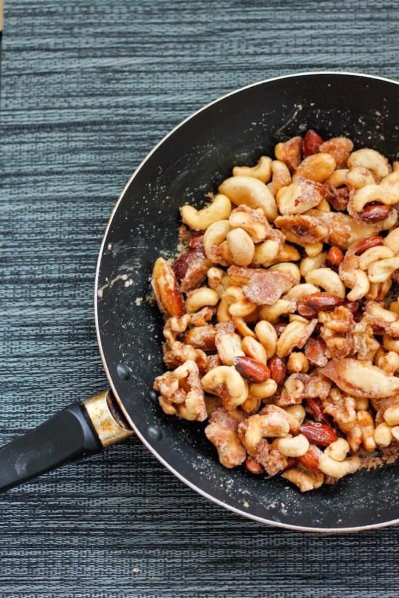 Candied Nuts {Stovetop or Oven}- The Big Man's World