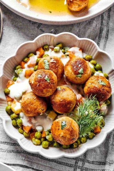 Ground Chicken Meatballs {Extra Juicy!} - The Big Man's World