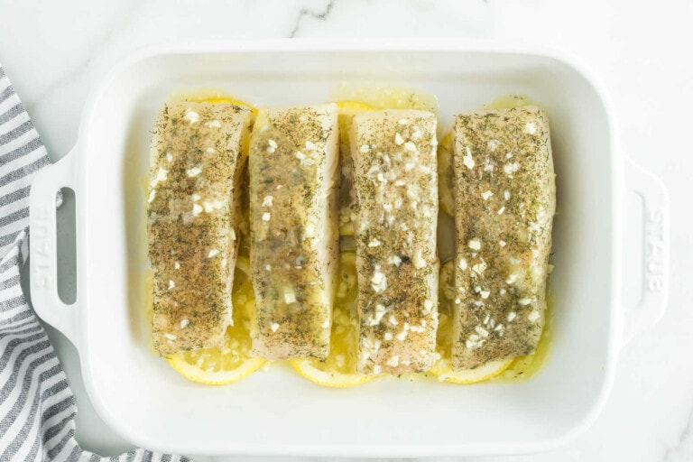 Lemon Butter Baked Halibut - The Big Man's World
