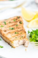 Grilled Swordfish Recipe {8 Minutes} - The Big Man's World