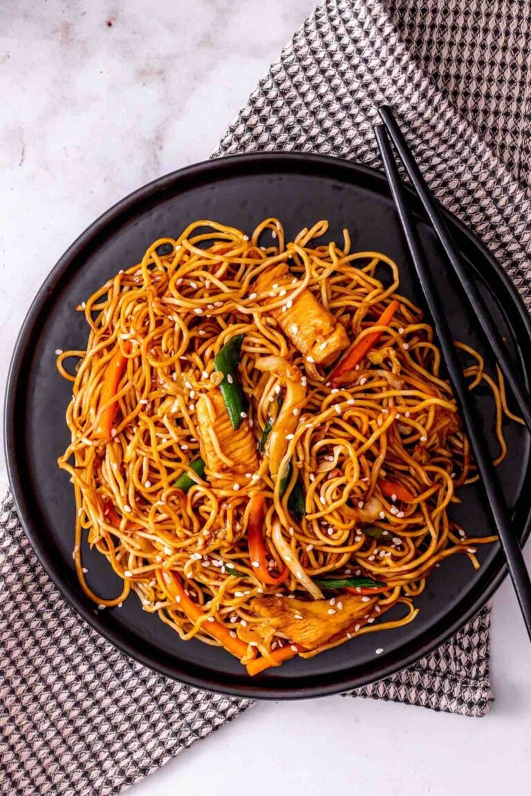 20-Minute Chicken Chow Mein - The Big Man's World