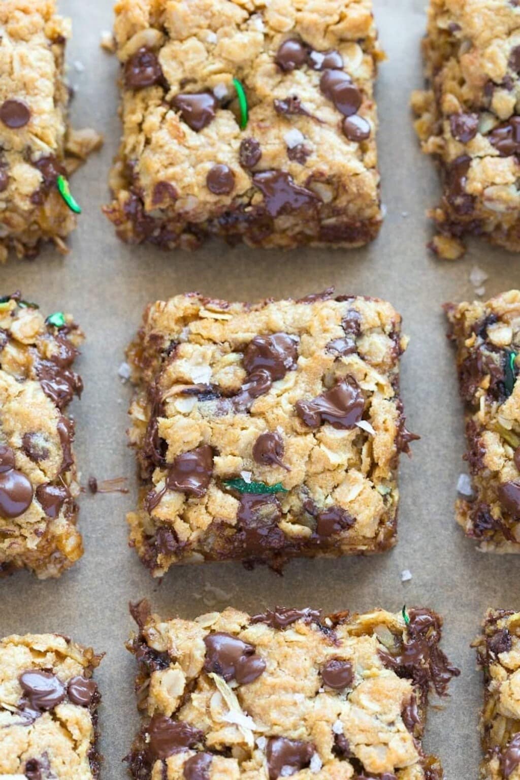5-Ingredient Zucchini Bars {No flour or eggs} - The Big Man's World