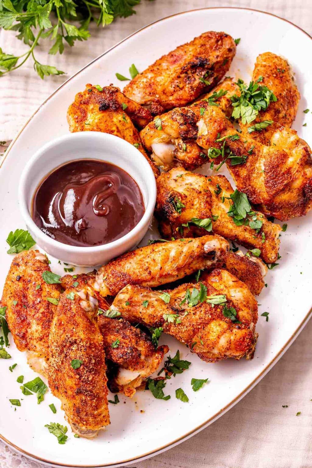 Oven Baked Chicken Wings - The Big Man's World
