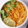 Curry Noodles {Easy 10 Minute Recipe!} - The Big Man's World