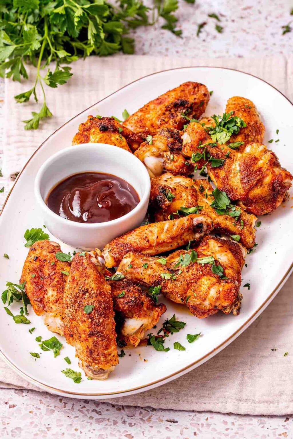Oven Baked Chicken Wings - The Big Man's World