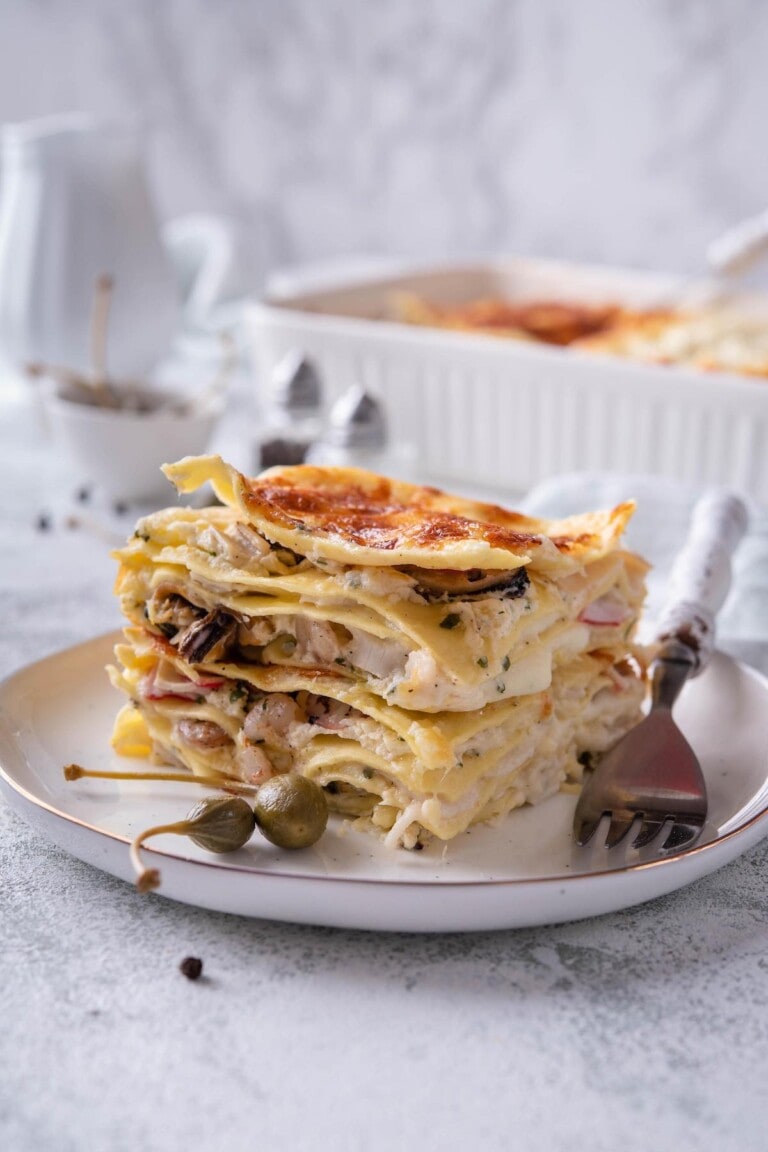 Seafood Lasagna - The Big Man's World