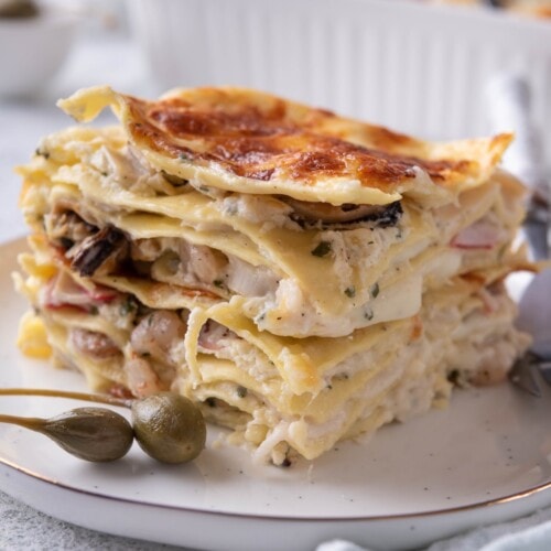 Seafood Lasagna - The Big Man's World