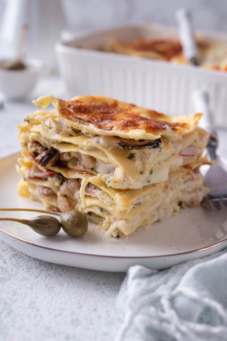 Seafood Lasagna - The Big Man's World