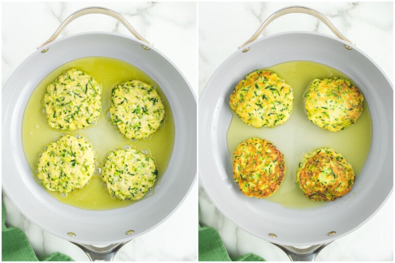Crispy Zucchini Fritters - The Big Man's World