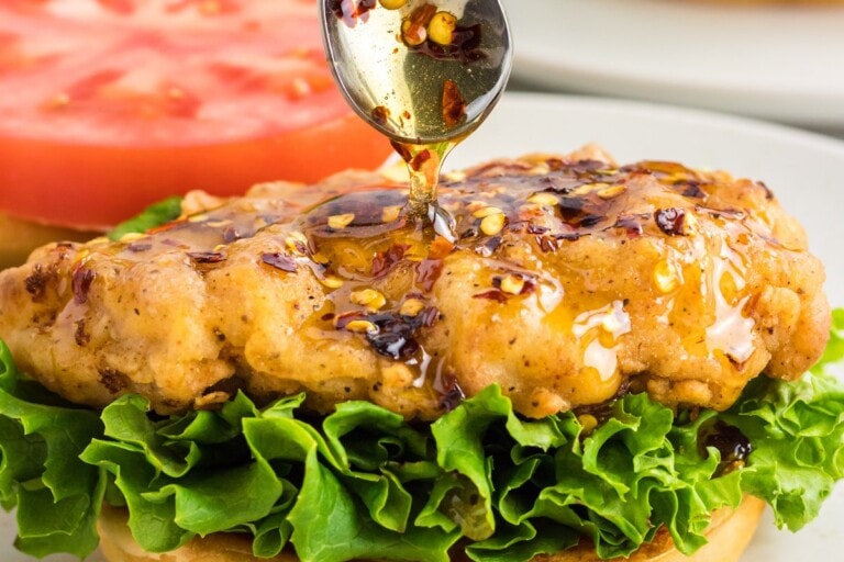 Easy Hot Honey Chicken Sandwich (Wendy's Copycat)