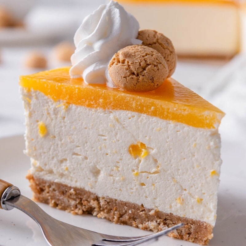 Peach Cheesecake Recipe- The Big Man's World