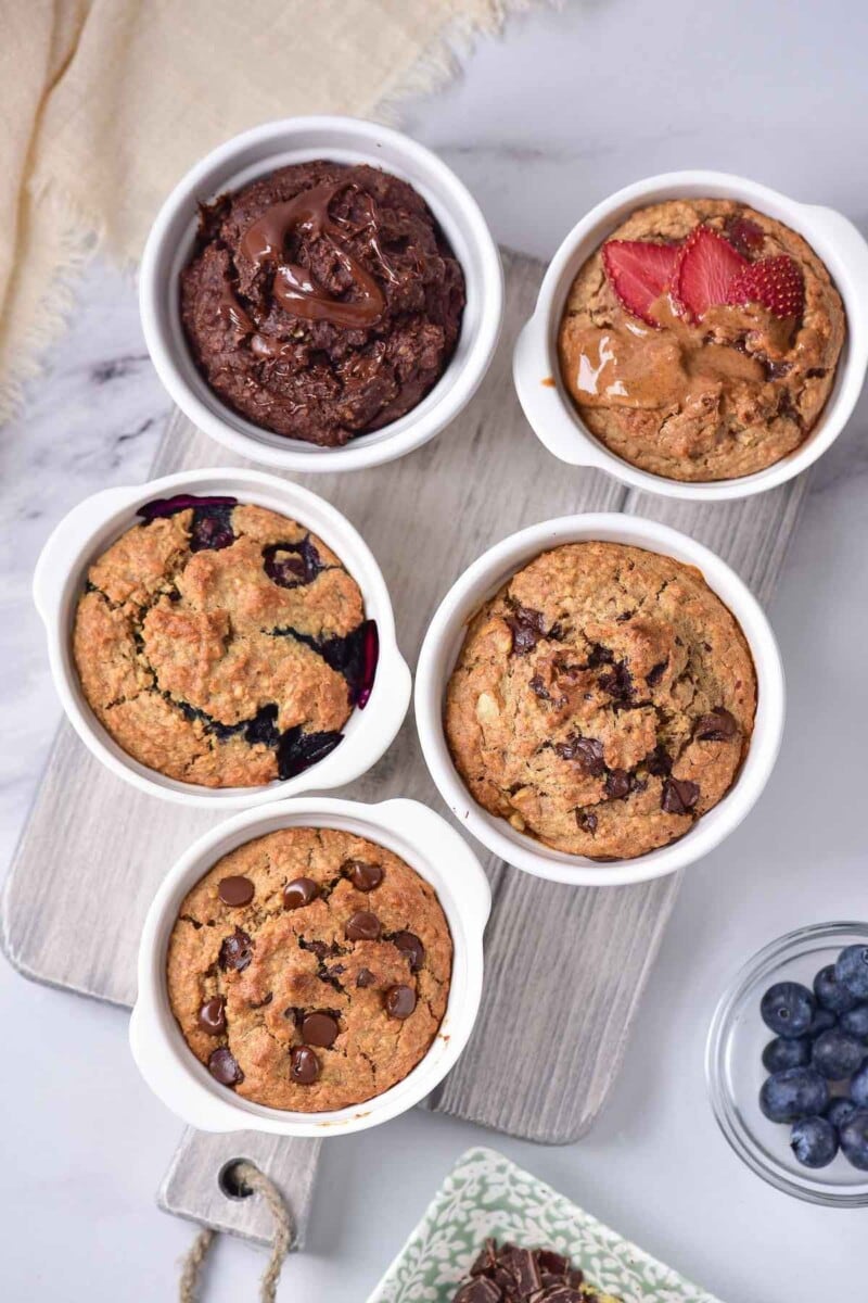 Blended Baked Oats {5 Ways} - The Big Man's World