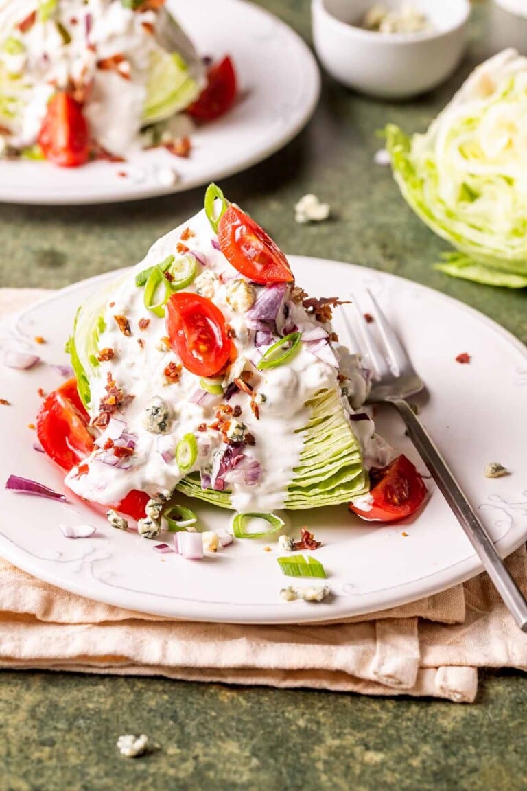 5-Minute Wedge Salad Recipe - The Big Man's World