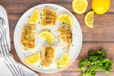 Grilled Haddock - The Big Man's World