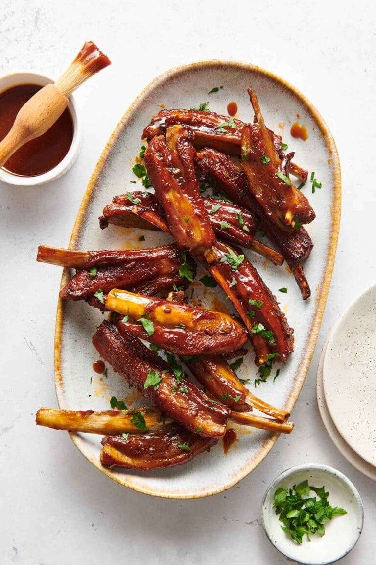 Sticky Lamb Ribs - The Big Man's World
