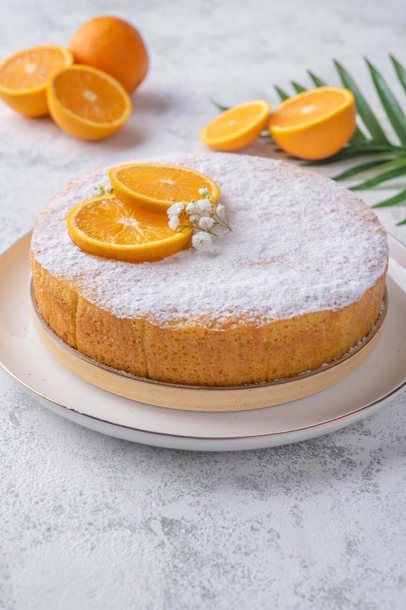 5-Ingredient Orange Cake {Flourless} - The Big Man's World