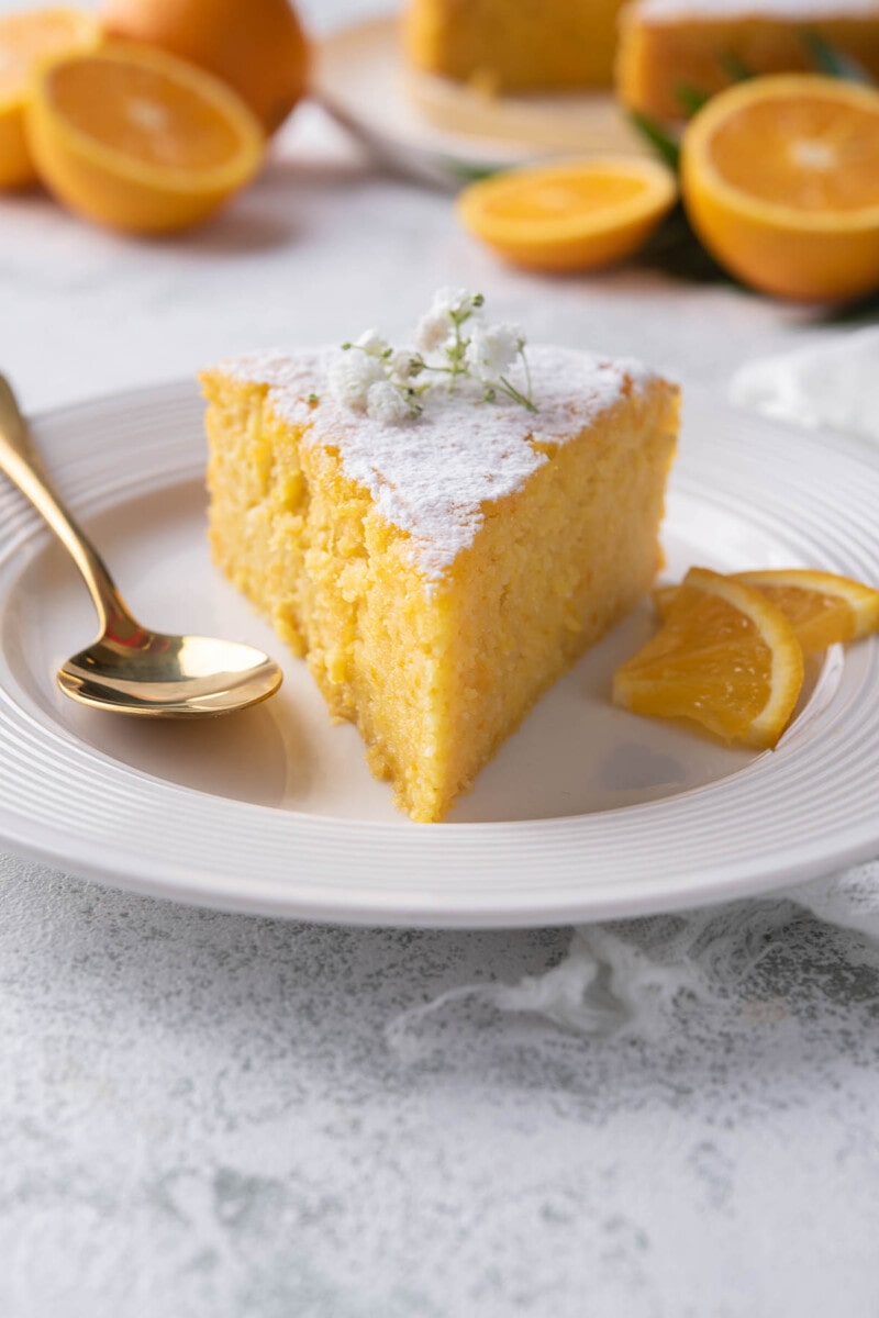 5-Ingredient Orange Cake {Flourless} - The Big Man's World