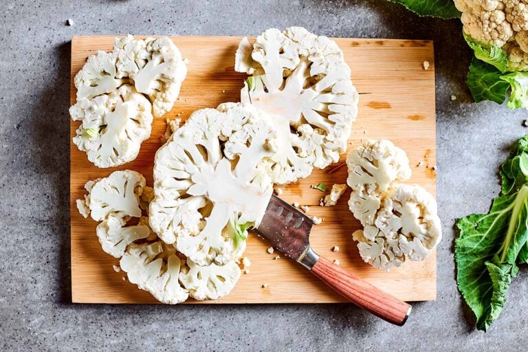 Cauliflower Steak {Baked, Grilled, or Air Fryer} - The Big Man's World