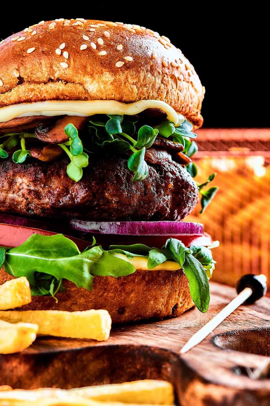 Wagyu Burger - The Big Man's World