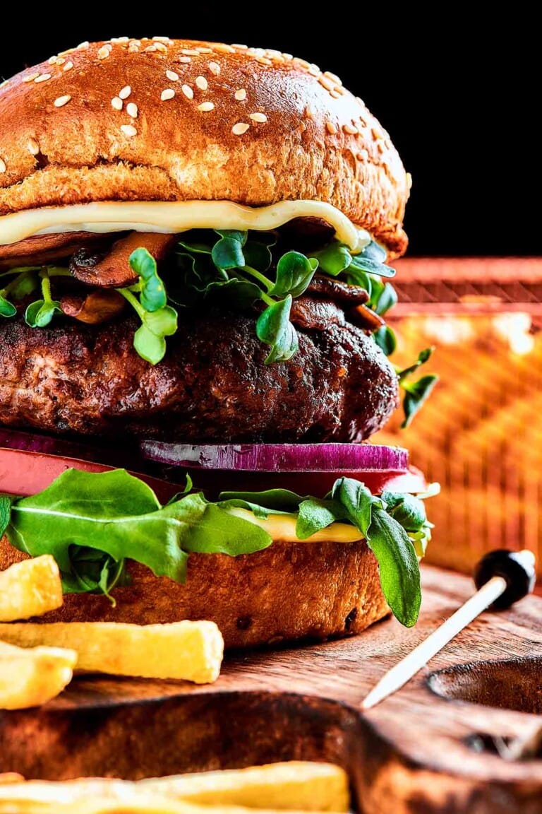 Wagyu Burger - The Big Man's World