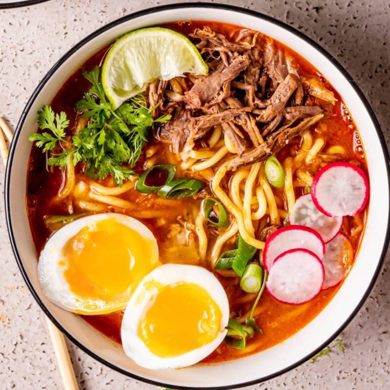 15-Minute Birria Ramen - The Big Man's World