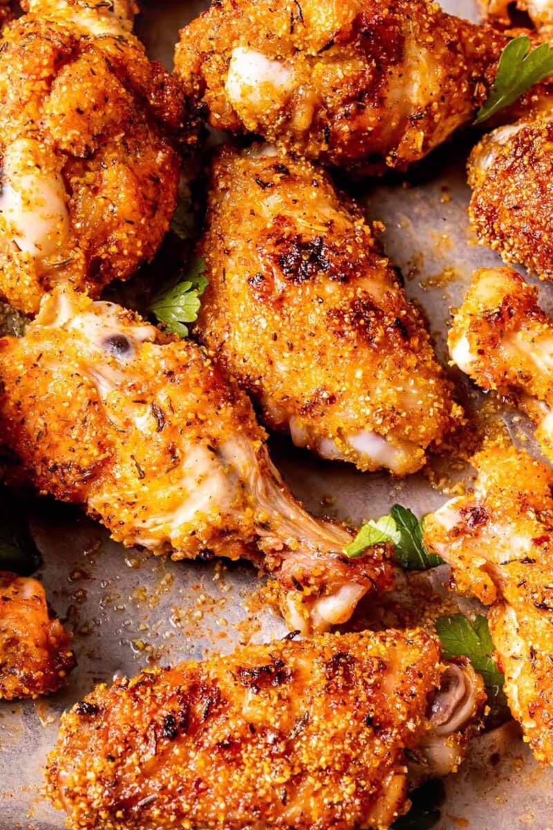 25-Minute Grilled Chicken Wings {Crispy and Juicy} - The Big Man's World