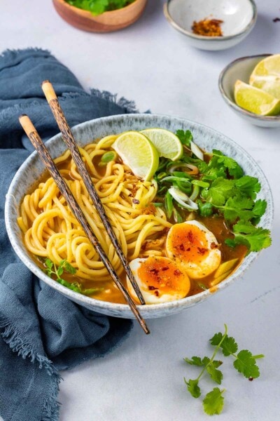 10-Minute Spicy Ramen - The Big Man's World