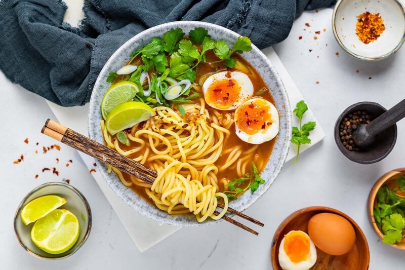10-Minute Spicy Ramen - The Big Man's World