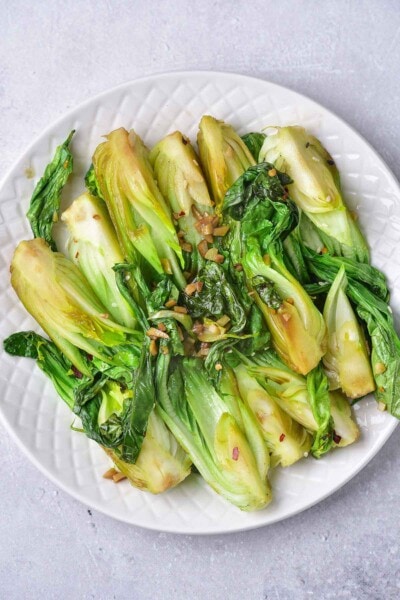 Sautéed Bok Choy - The Big Man's World