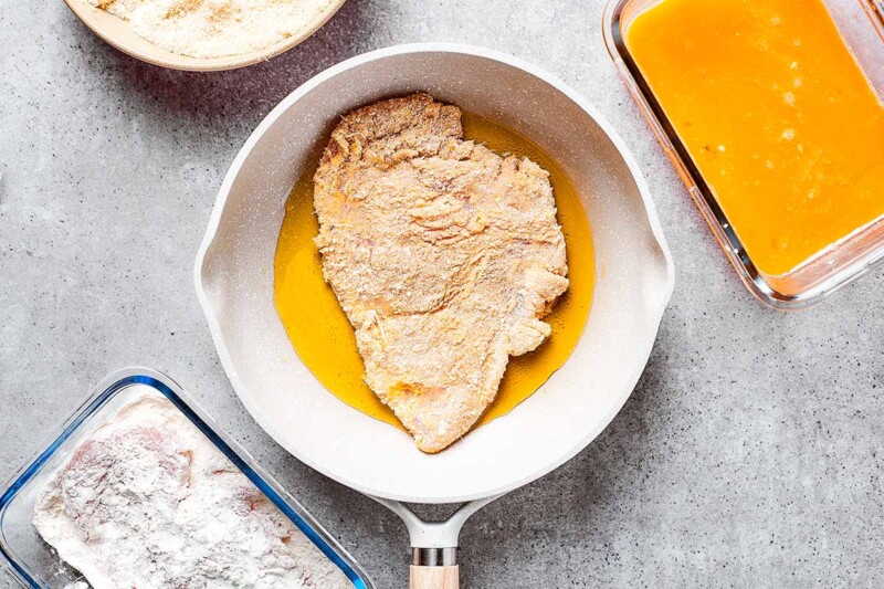 Parmesan Crusted Chicken (Fried Or Baked) - The Big Man's World