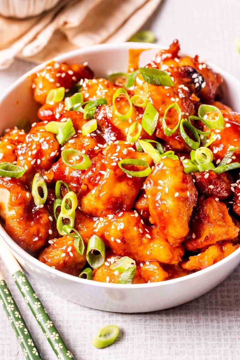 Firecracker Chicken {Restaurant Style} - The Big Man's World