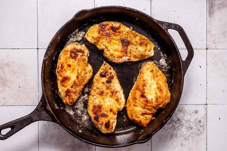 Pan Fried Chicken Breast - thebigmansworld.com
