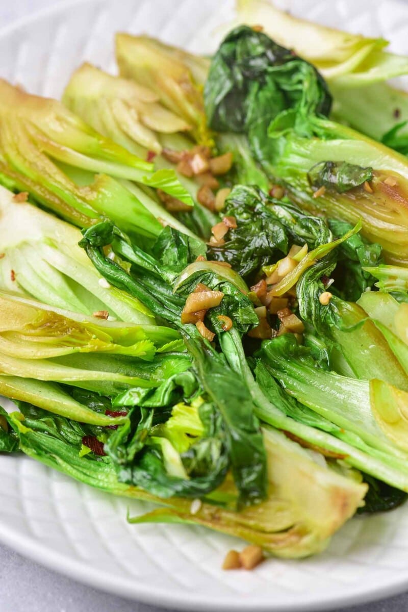 Sautéed Bok Choy - The Big Man's World