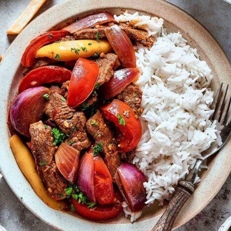 Lomo Saltado (Peruvian Beef Stir Fry) - The Big Man's World