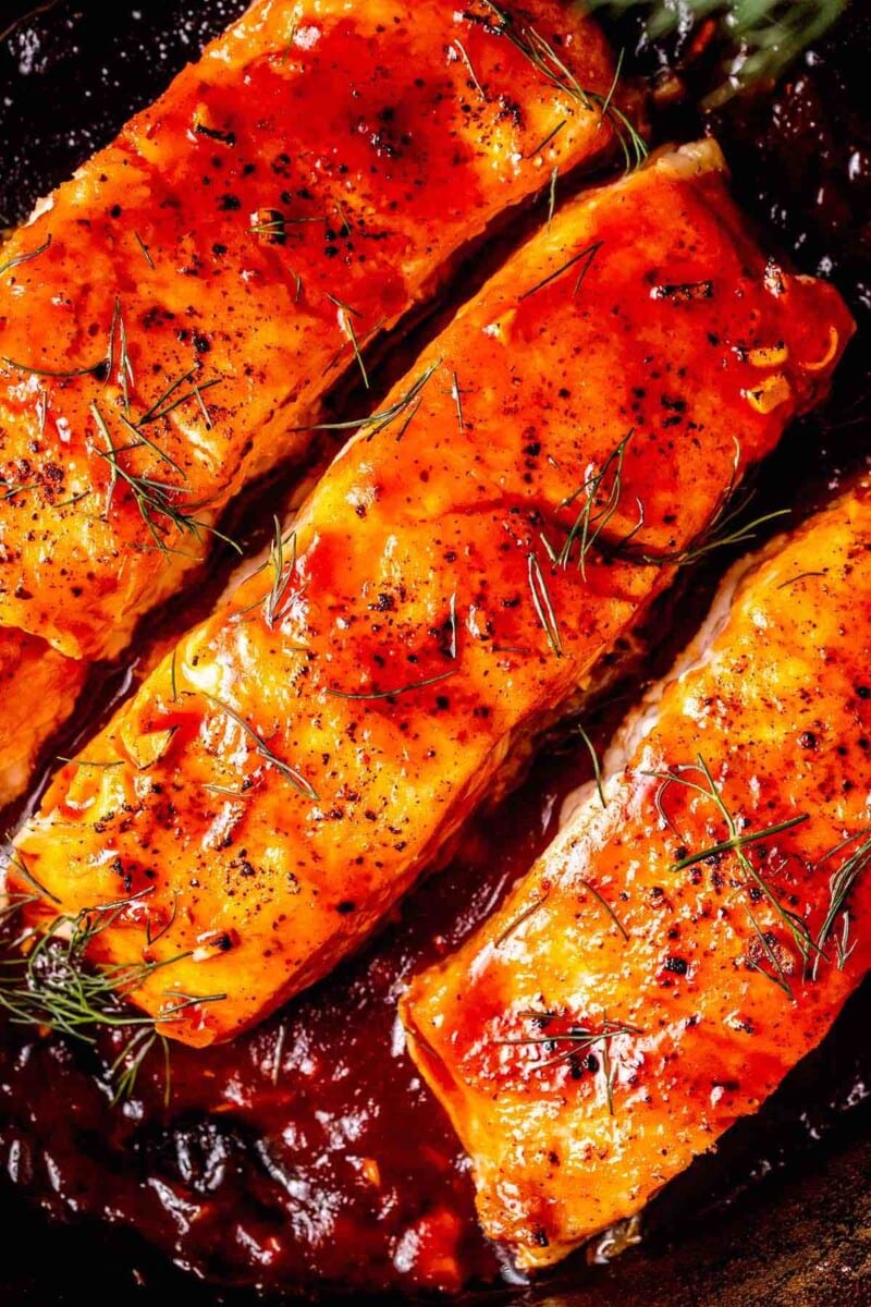 20-Minute Firecracker Salmon - The Big Man's World