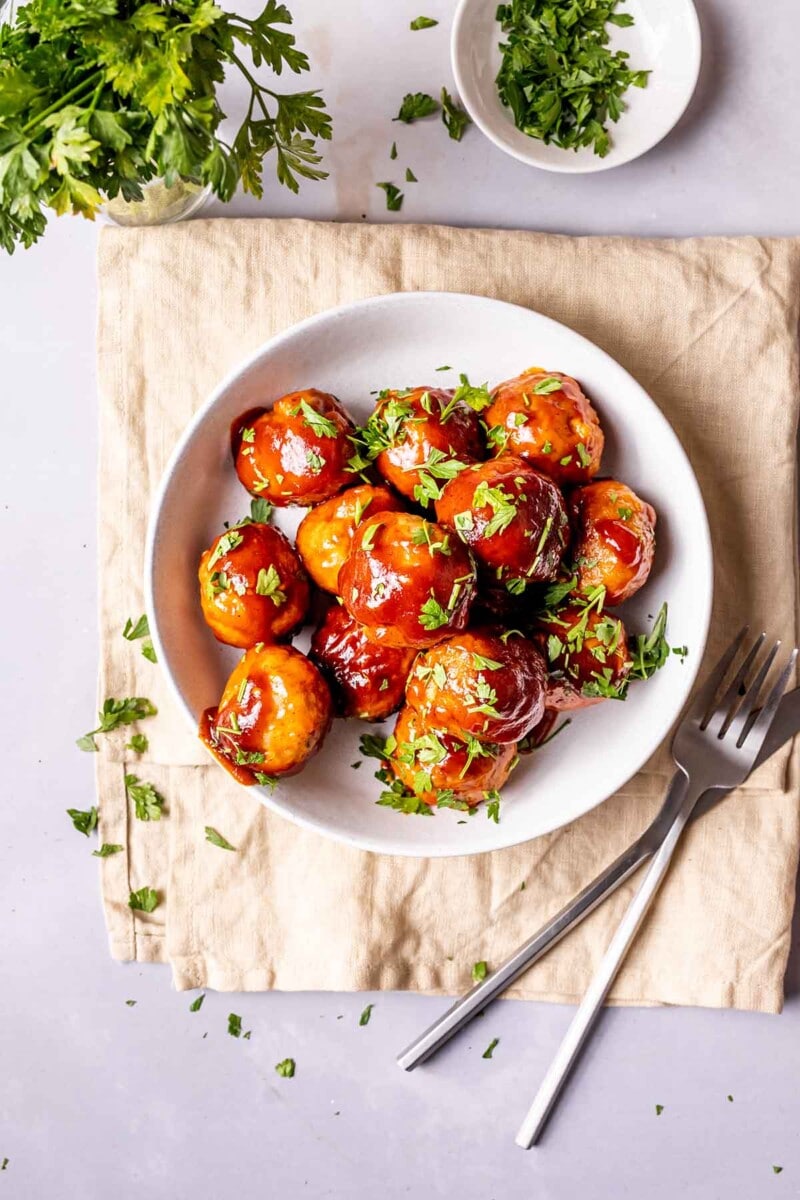 20-Minute Firecracker Meatballs - The Big Man's World