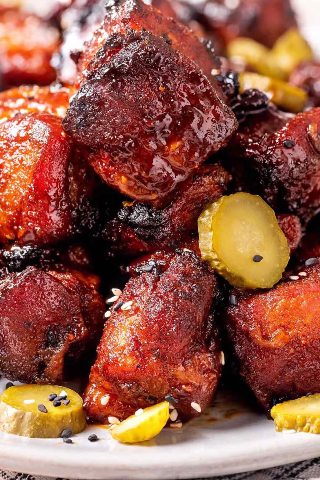 Pork Belly Burnt Ends - The Big Man's World