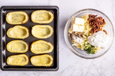 Stuffed Potatoes - The Big Man's World