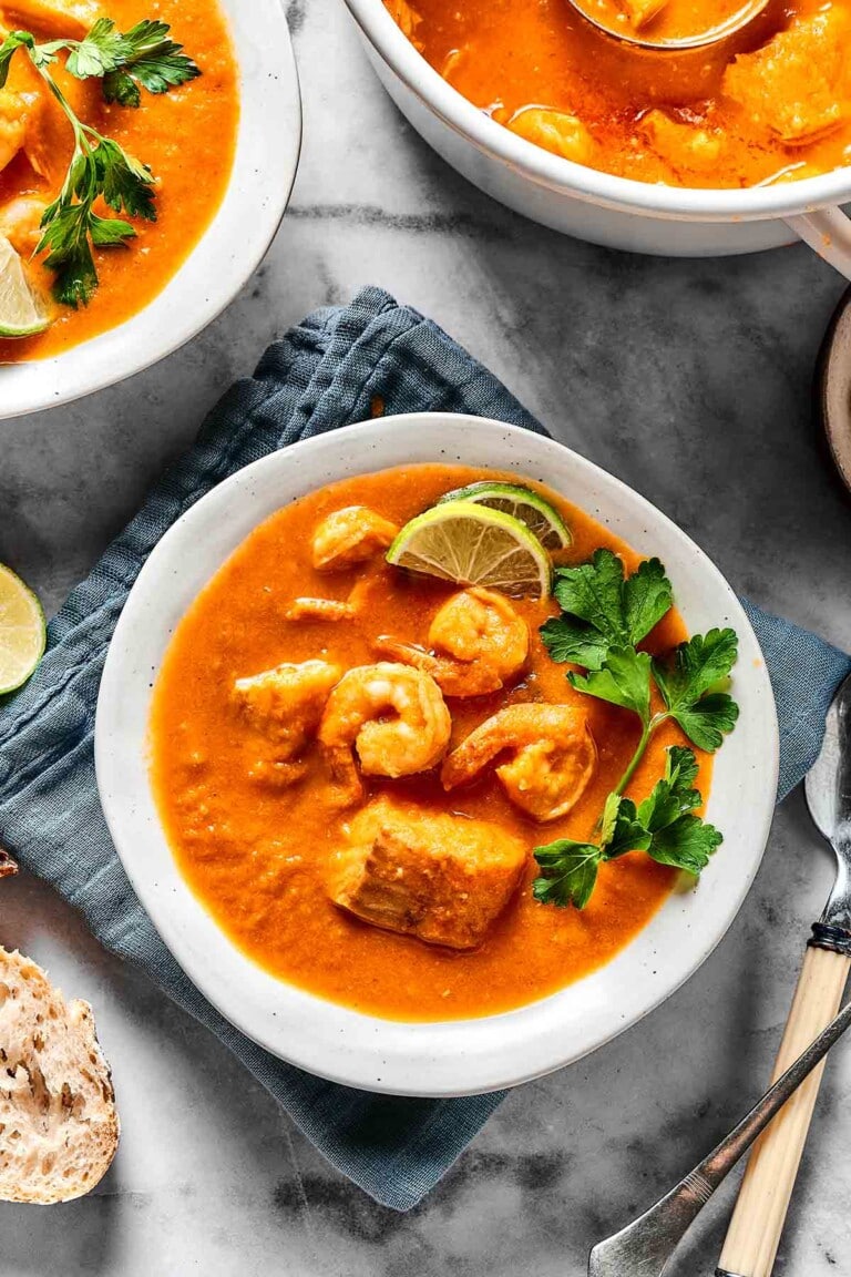 Restaurant Style Seafood Soup - The Big Man's World