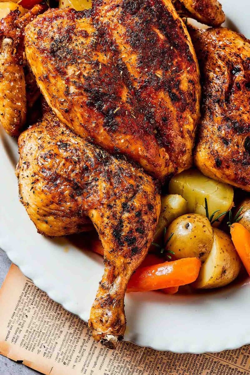 Spatchcock Turkey - The Big Man's World