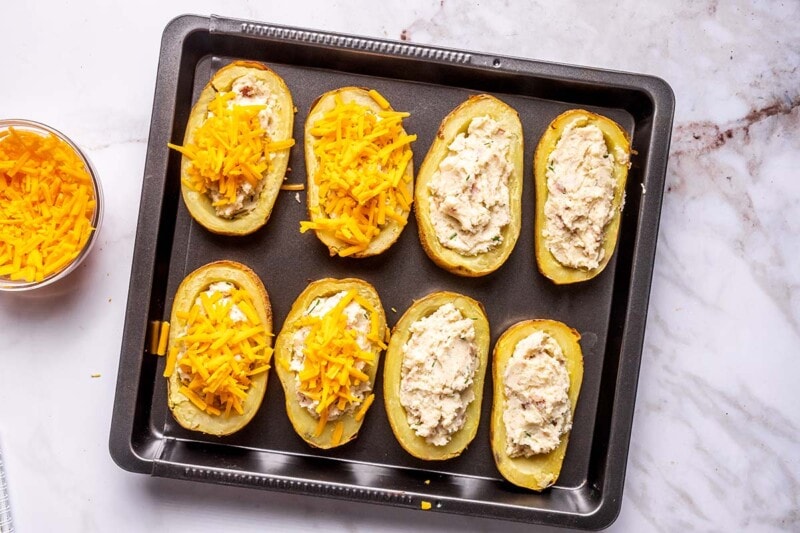 Stuffed Potatoes - The Big Man's World