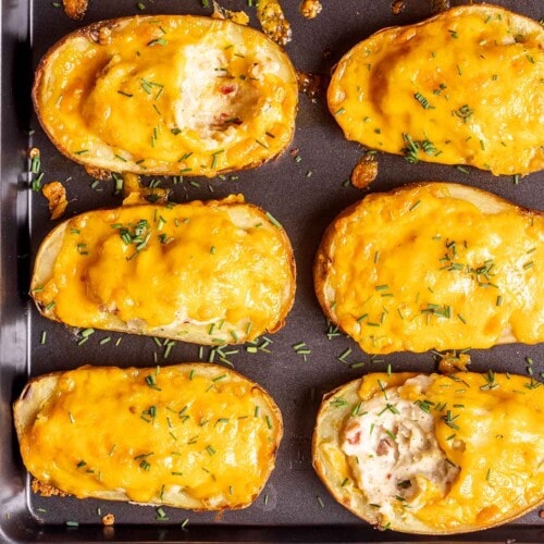 Stuffed Potatoes - The Big Man's World