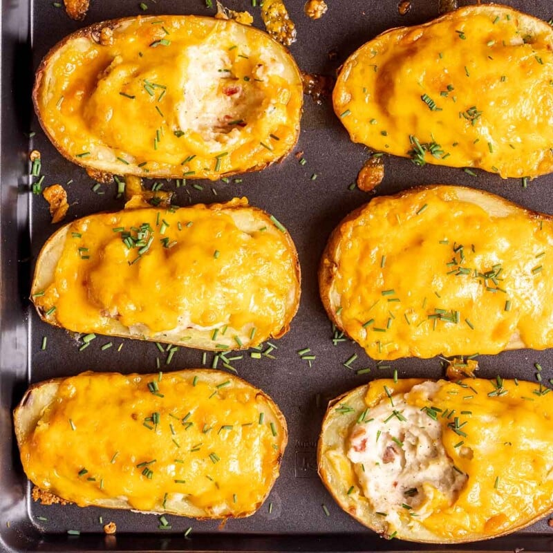 Stuffed Potatoes - The Big Man's World