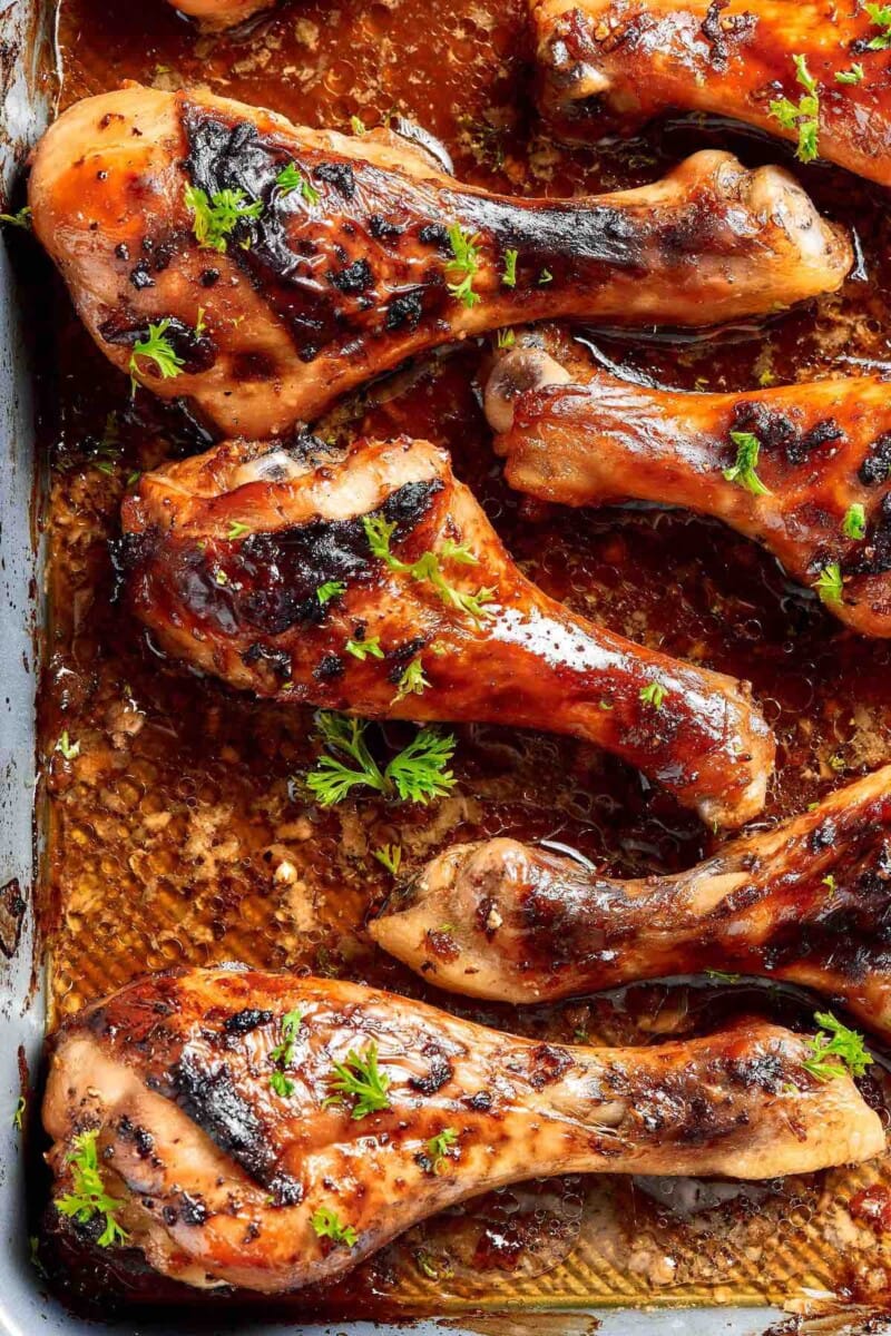 Baked Chicken Legs (Drumsticks) - The Big Man's World