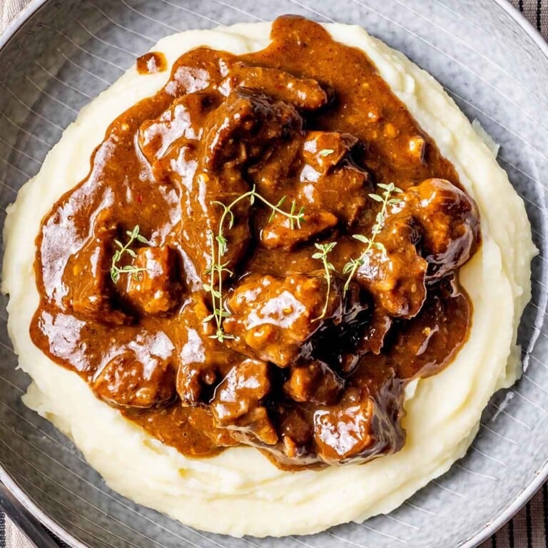 Beef Tips And Gravy - The Big Man's World