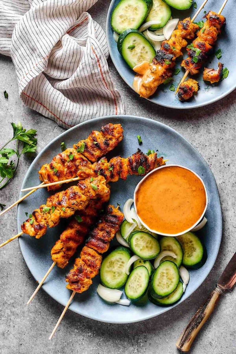 Authentic Chicken Satay Recipe - The Big Man's World