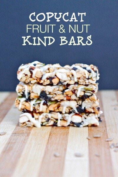 Homemade Homemade Kind Bars - The Big Man's World