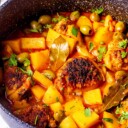 Pollo Guisado Recipe (Latin Chicken Stew) - The Big Man's World