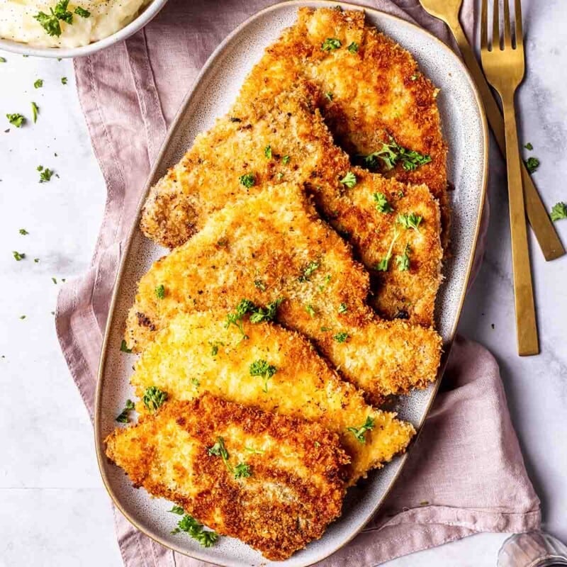 Crispy Turkey Cutlets - The Big Man's World