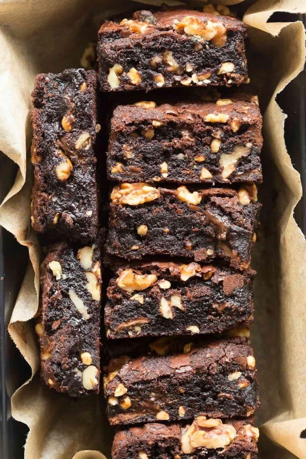 Fudgy Walnut Brownies - The Big Man's World